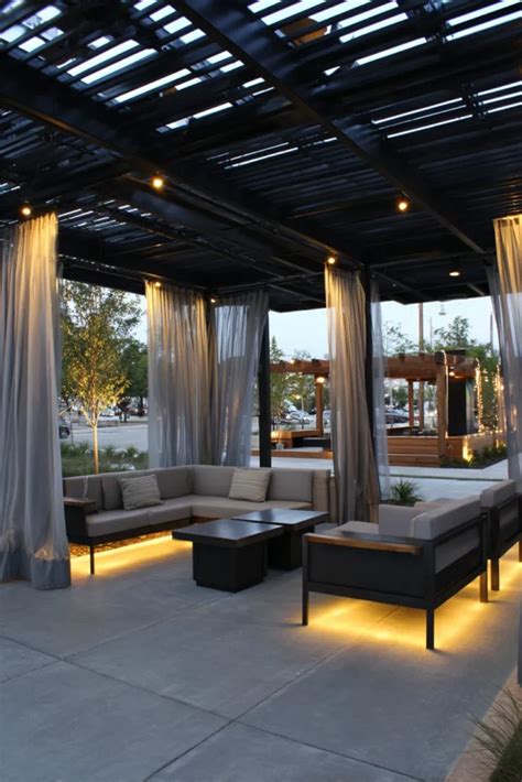 22 Pergola Ideas With Curtains For Privacy And Style