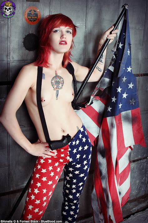 Tattooed Redhead Celebrates Independence Day Porn Pictures Xxx Photos Sex Images 2956807 Pictoa