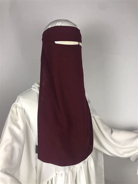 Muslimah Niqabs Xl 3 Layer One Layer Half Niqabs