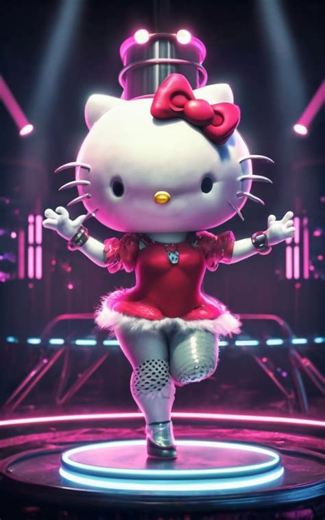Wallpaper Hello Kitty Hello Kitty Dancer Hello Kitty In The Modern World Dancer