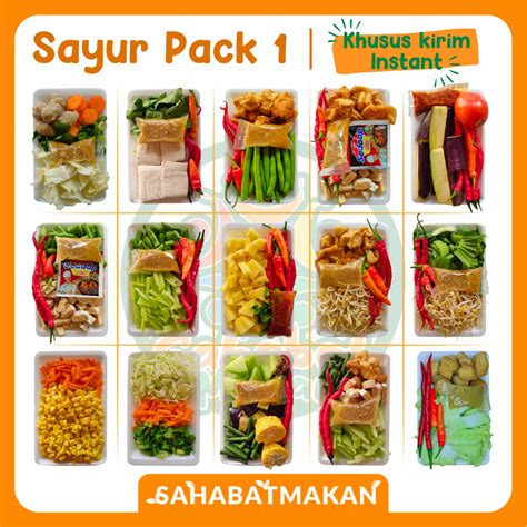 Jual Khusus Instant Sayur Pack Prep Instant Murah Dan Praktis