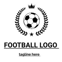 Football Logo Template Postermywall