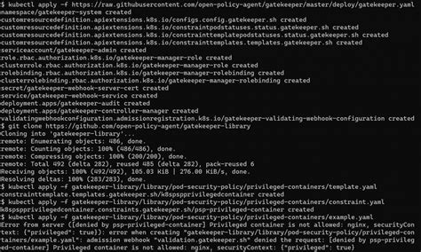 Gatekeeper Containers