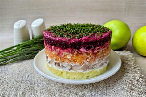 Shuba Salad Recipe With Photo