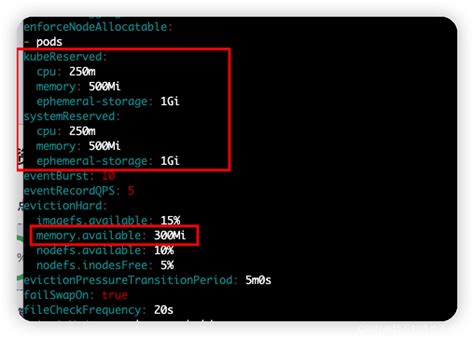 为k8s节点预留资源，防止pod占用资源过多导致雪崩 kubernetes 雪崩 csdn博客