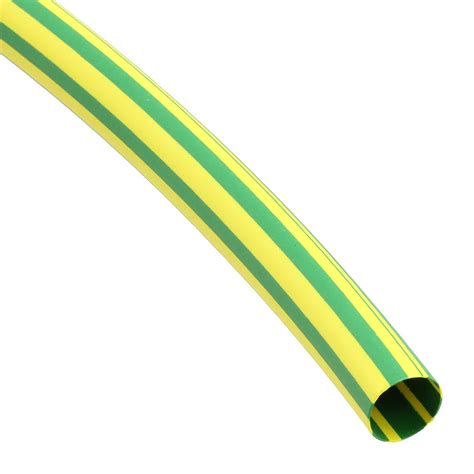 F26034 Gy003 Alpha Wire Heat Shrink Tubing Green Yellow 19mm
