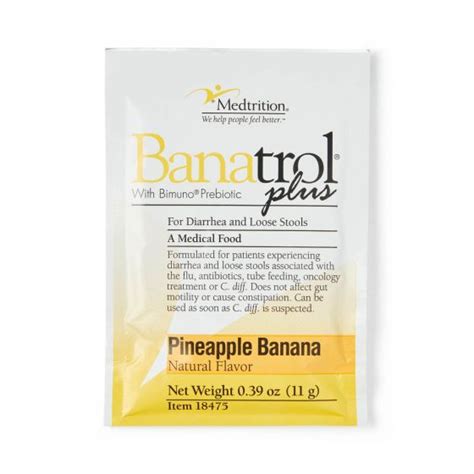Banatrol Plus Diarrhea Powder Sweetened 1075g 75ct
