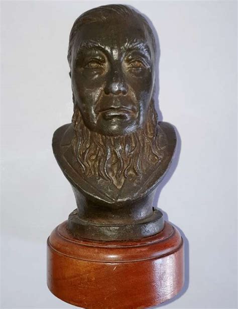 Sculptures And Carvings Paul Kruger 1945 Coert Steynberg Spelter Bust Sculpture Was Sold For