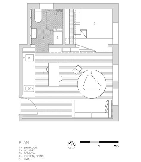 Minimalist Inner City Micro Apartment With Smart Functional Design Idesignarch Interior