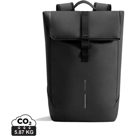 Promotional Urban Water Resistant Flap Top Backpack From Fluid Branding
