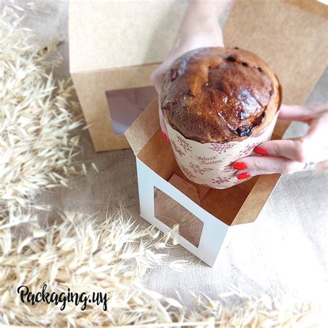 Caja Pan Dulce Eco C Visor Packaginguy