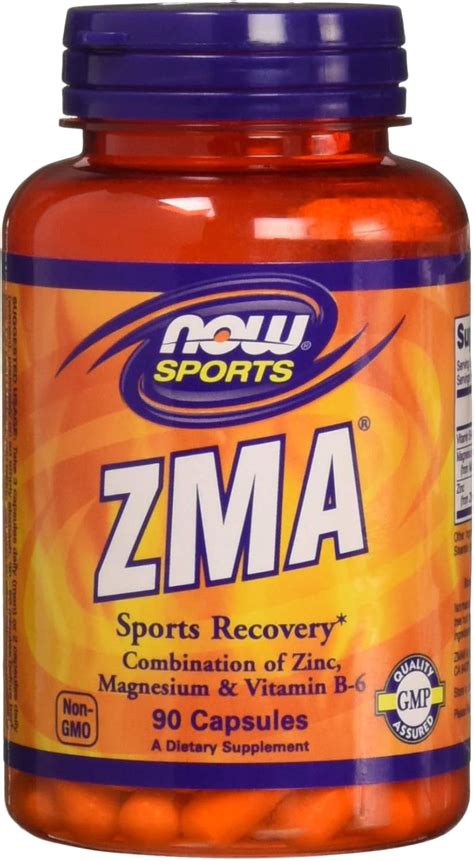 Amazon.com: Now Foods ZMA 90 Caps (Pack of 2) : Health & Household