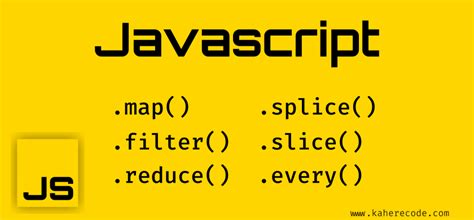 Javascript Arraymethods Par La Pratique