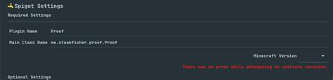 There Was An Error Attempting To Retrieve Versions Error Bukkit Spigot And Paper Issue