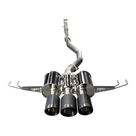 Injen 17 21 Civic Type R 3 304ss Cat Back Exhaust With Carbon Fiber