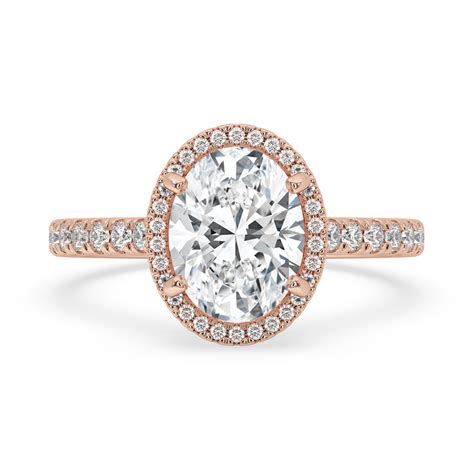 Oval Halo Engagement Ring Exquisite Style And Elegance