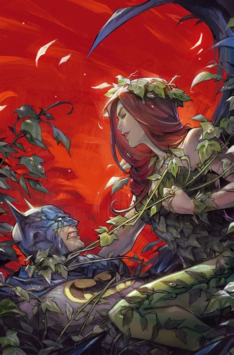 Batman Poison Ivy Batman Series Dc Comics Highres 1boy 1girl