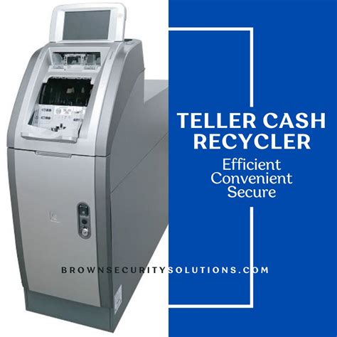 Tcr Tellercashrecycler Security Cashhandling Atec Brown Security