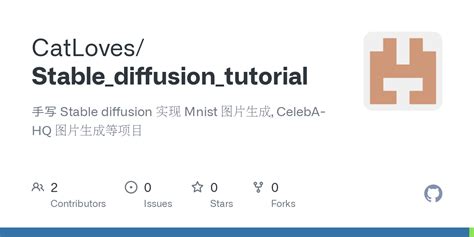 Github Catlovesstablediffusiontutorial 手写 Stable Diffusion 实现