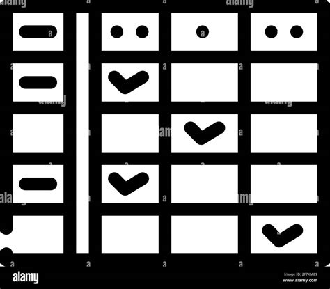 Class Calendar Line Icon Vector Illustration Black Stock Vector Image And Art Alamy