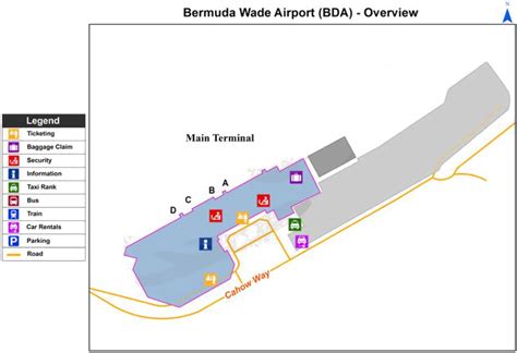 St Georges Airport Terminal Map 2024 All Maps