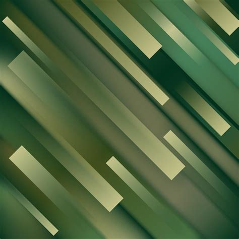 Premium Vector Background Of Green Rectangles With A Gradient Vector Illustration Of Geometric