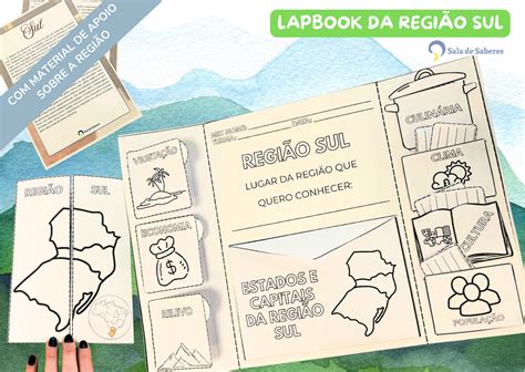 Lapbook Da Região Sudeste Geografia Cultura E Tradições Materiais