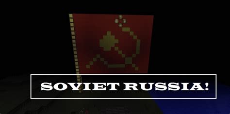 Soviet Russian Flag Minecraft