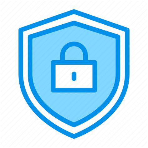 Lock Protection Security Shield Icon