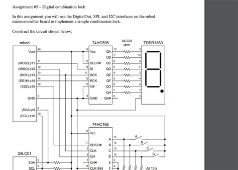 Digital Combinational Lock Circuit Diagram Circuit Diagram