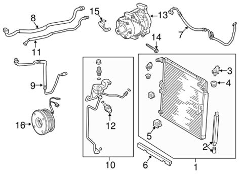 Condenser Compressor And Lines For 2016 Toyota 4runner Frontier Toyota