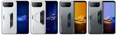Leaked Renders Suggest Asus Has Two New ROG Phone 6D Models