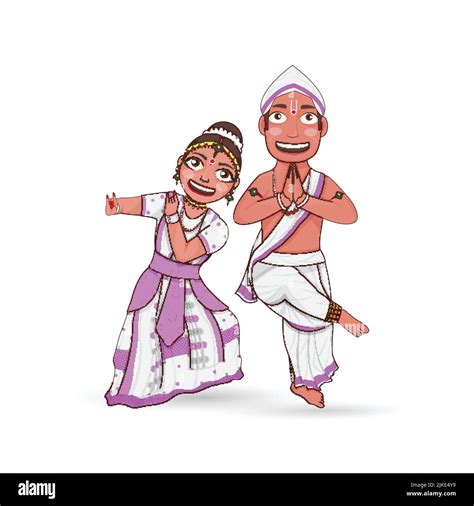 Assam Dance Cut Out Stock Images And Pictures Alamy