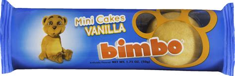 Bimbo Mini Cake Vanilla 1 75 Ounces