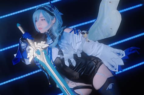 My Eula Cosplay R Genshinimpact