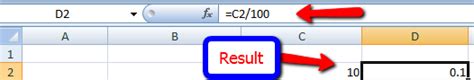 How To Use Percentage In Microsoft Excel