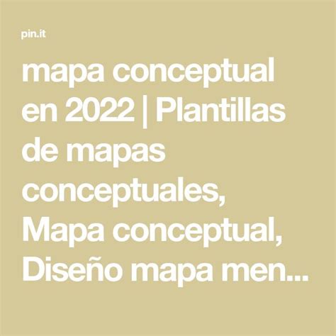 Mapa Conceptual En 2022 Plantillas De Mapas Conceptuales Mapas