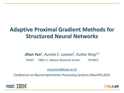 Proxgen Adaptive Proximal Gradient Methods For Structured Neural