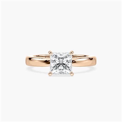 Princess Shaped 150 Carat Diamond Engagement Ring