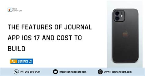 The Features Of Journal App Ios 17 And Cost To Build