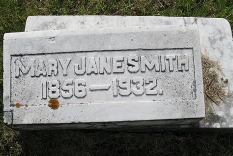 Mary Jane Badder Smith 1856 1932 Find A Grave Memorial
