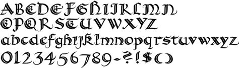 Callifonts Rotunda Gothic Style Calligraphy Fonts