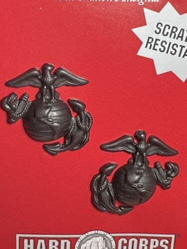 1 Usmc Enlisted Black Pinback Ega Set Service Dress Alpha Uniform