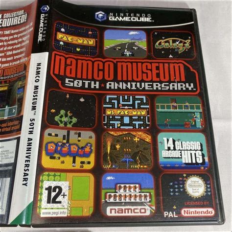 Namco Museum 50th Anniversary Nintendo Gamecube Complete 3699 8bitbeyond