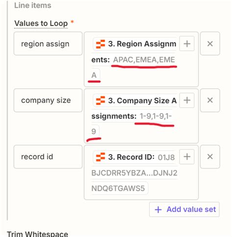 zapier loop fails to split line items correctly zapier community