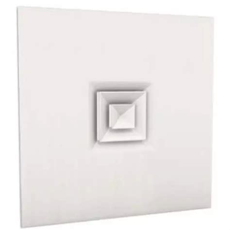 Ceiling Diffuser 600 X 600 With 150 X 150 Multidirectional Airflow Pattern Mixed Colour Ral