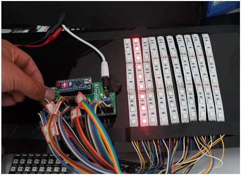 How To Make An LED Scroll Bar Using Arduino Nano