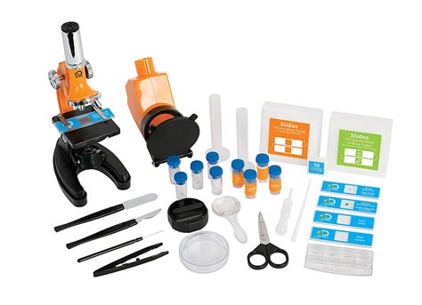 Discovery Adventures Microscope Set 1200 X With 80 Accessories And
