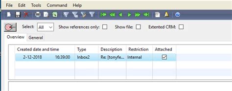issue with outlook 365 2016 and ms dynamics ax 2009 · issue 18 · tonyfederer outlookfiledrag