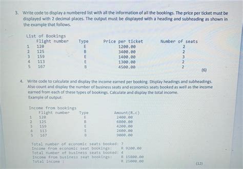 solved do the following 1 create a struct called booking